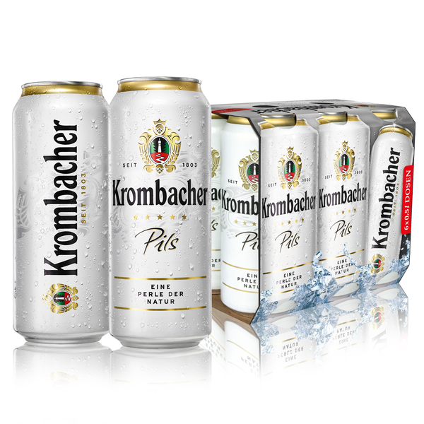 Krombacher Pils 6x0 5L Dose DPG Arv Krombacher Shop